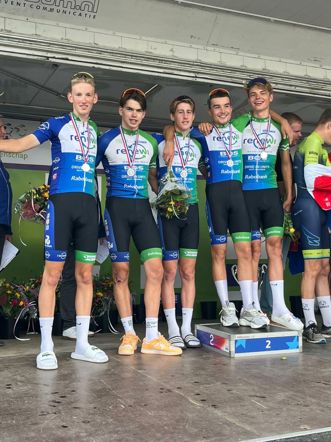 2e plaats junioren bij NCK Dronten - Westland wil Vooruit