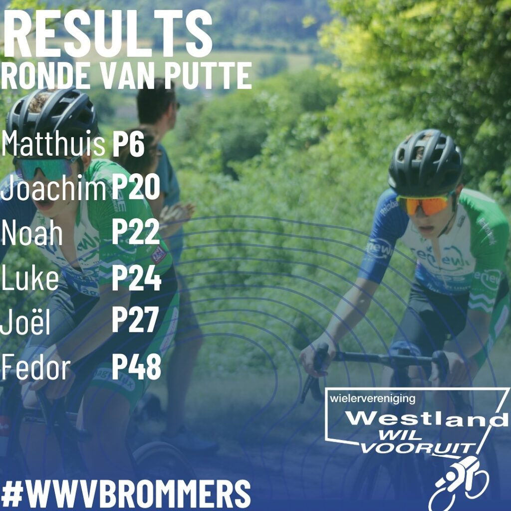 Grote Prijs Grenshotel Jonckheer BWW Ronde van Putte (nieuwelingen ...